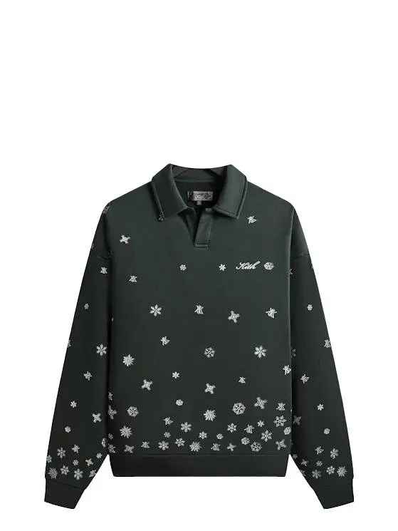 Kith Kithmas Snowflakes Nelson Rugby Pullover - Stadium