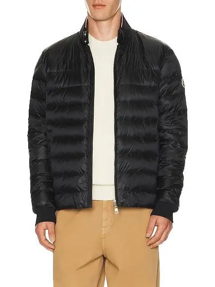 Moncler Rigel Biker Jacket - Black