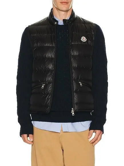 Moncler Gui Vest - Black