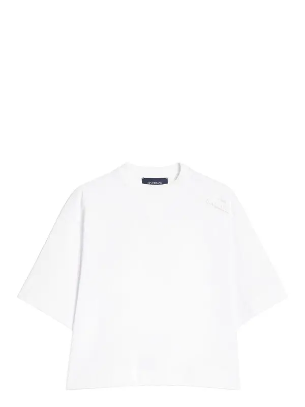 Max Mara Cotton T-shirt - Optical White