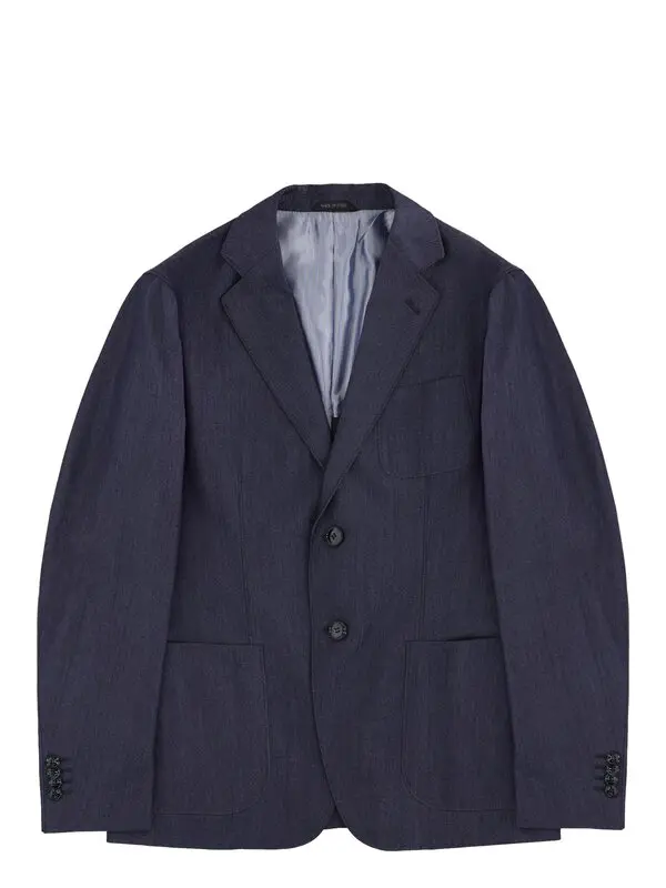 Giorgio Armani Wool Jacket - Blue