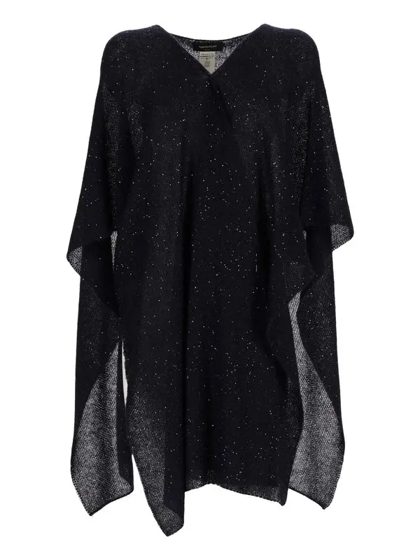 Fabiana Filippi Sequined Cape - Blue