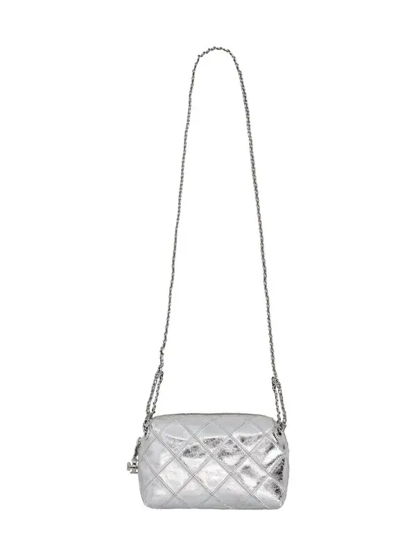 Tory Burch Fleming Bag - Silver