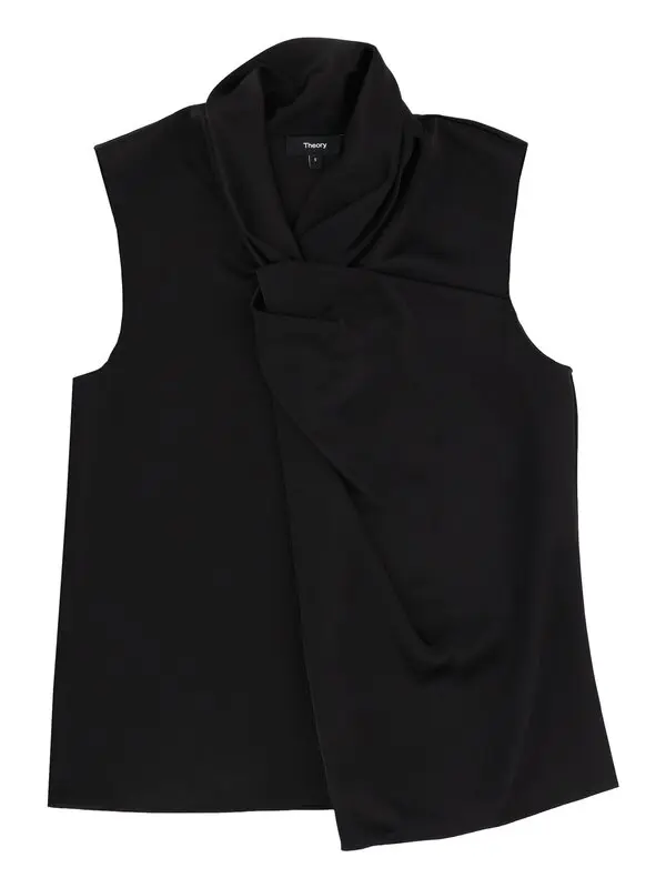 Theory Draped Top - Black