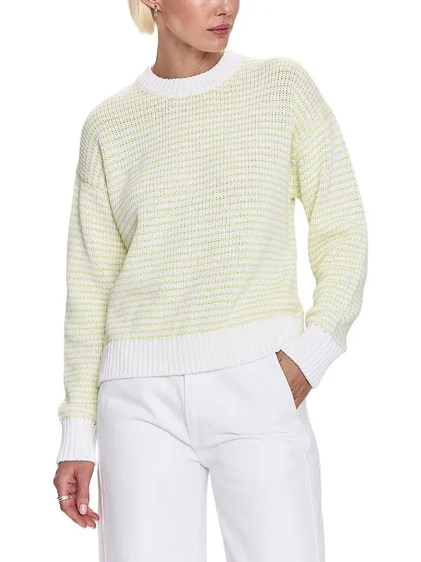PISTOLA Relaxed Crewneck Sweater - Limeade