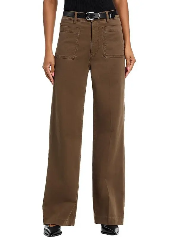 FRAME The Refined High-rise Jeans - Moth