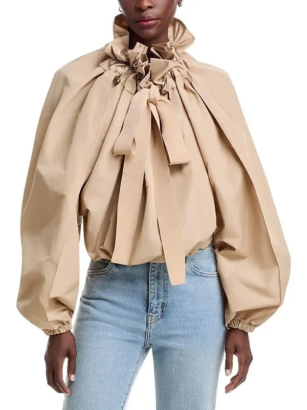 PATOU Iconic Volume Top - Beige