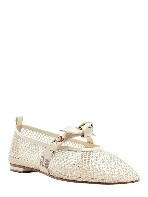 ALEXANDRE BIRMAN Clarita Ballet Flats - Off Quebra