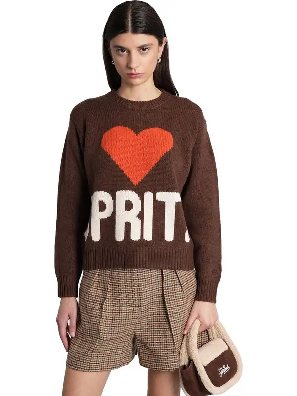 MC2 SAINT BARTH Kyla Knitwear - Brown
