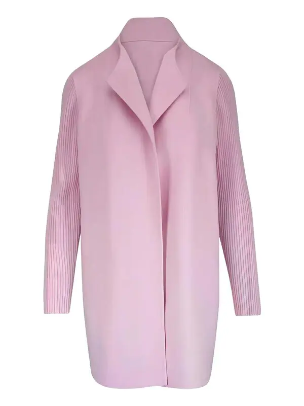 Kinross Cashmere Long-sleeve Coat - Pink