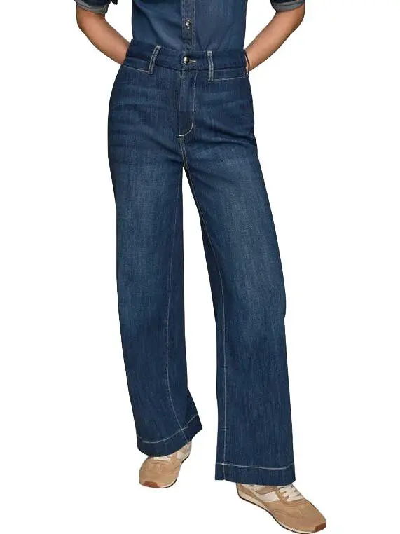 Donna Karan New York Donna High-waist Wide-leg Jeans - Dayton