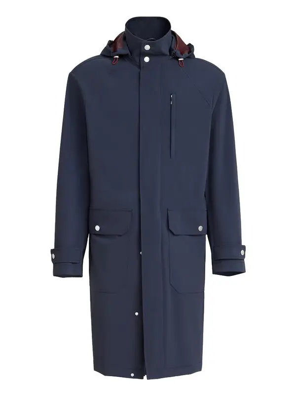 Brunello Cucinelli Unlined Parka - Navy Blue