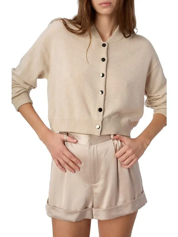 Cami Nyc Marcela Cashmere Cardigan - Bone