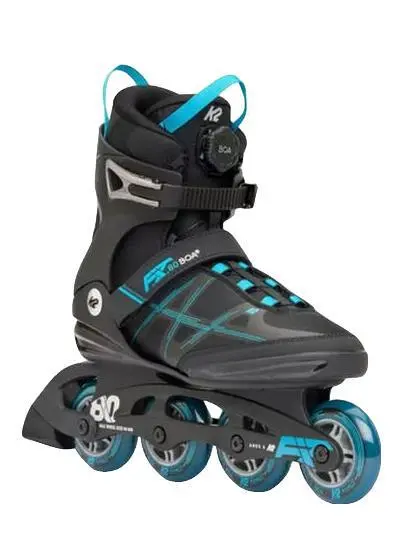K2 F.i.t. 80 Boa Inline Skates - Black/blue
