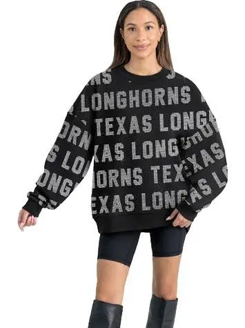 GAMEDAY COUTURE Texas Longhorns Hype Era Sweatshirt - Black
