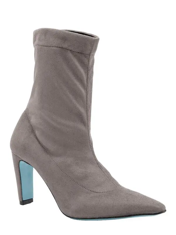 VALENTINA RANGONI Francy Mid Calf Stiletto Heel Boot - Grey