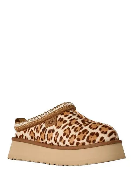 UGG Tazz Plains Leopard Print Slippers - Felicity Leopard Jasmine