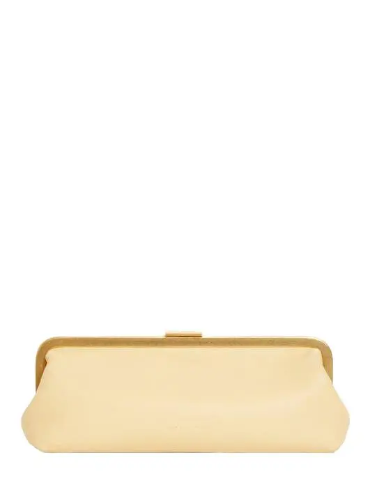 Proenza Schouler Armory Leather Clutch - Birch