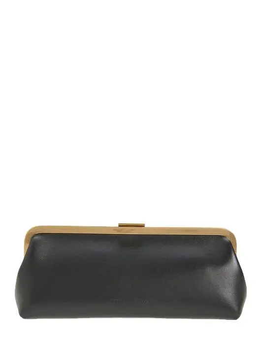 Proenza Schouler Armory Leather Clutch - Black