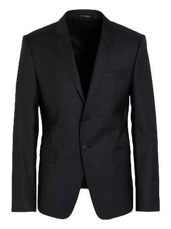 Emporio Armani Blazer Size Virgin Wool - Charcoal