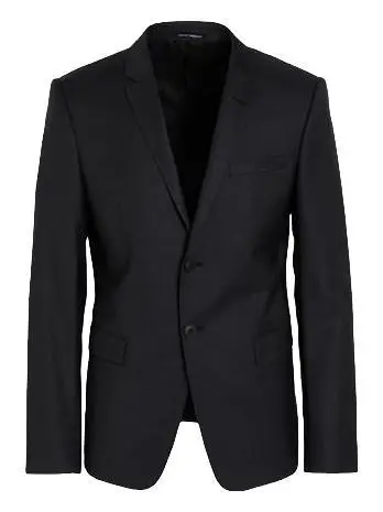 Emporio Armani Blazer Charcoal Size Virgin Wool - Grey
