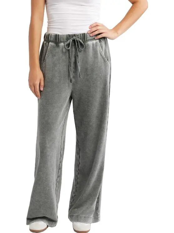 CITY BLUES Side Stripe Lounge Pants - Spruce