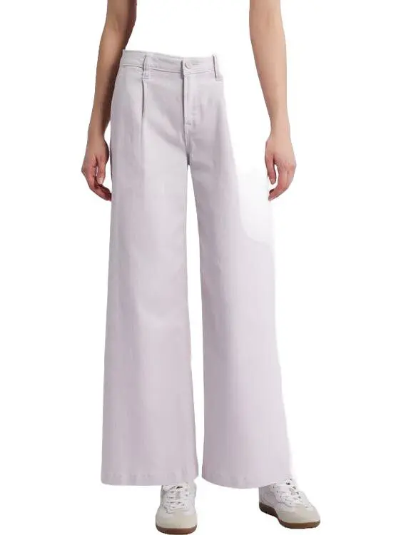 CITY BLUES Wide Leg Trouser Jeans - Lilac