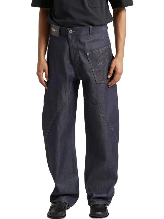JW Anderson Twisted Workwear Jeans - Indigo