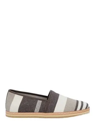 TOD'S Loafers In Textile Fibers And Leather - Grey