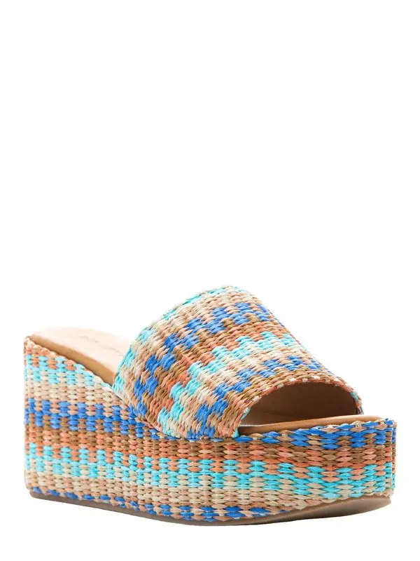 275 CENTRAL Sienna Platform Slide Sandal - Multi