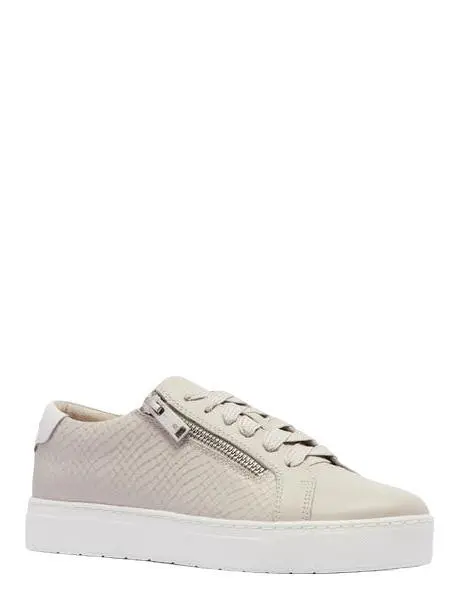 FRANKIE4 Billie Ii Zip Sneakers - Bone Grey Emboss