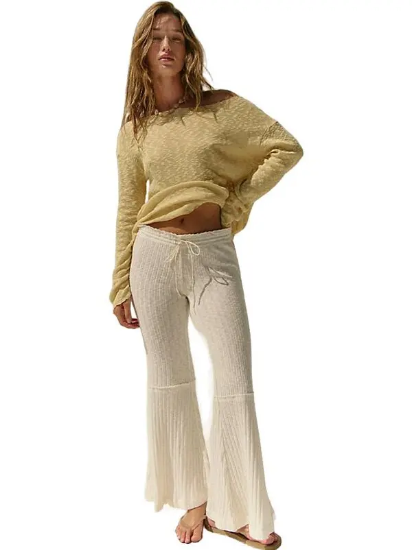 Free People Longline Tunic - Solar Lemon