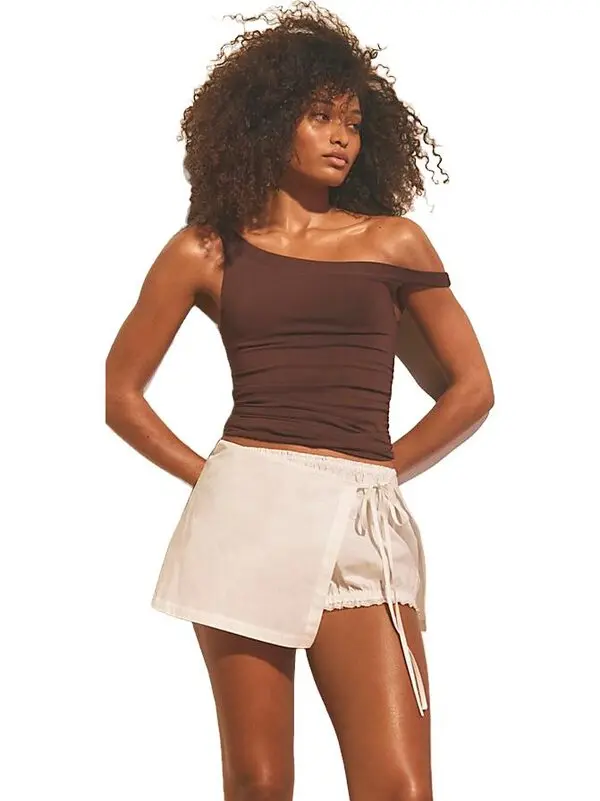 Free People Cherie Skort - Ivory
