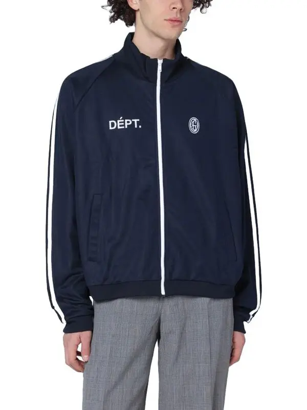 GALLERY DEPT. Cotton Zip Up Hoodie - Blue