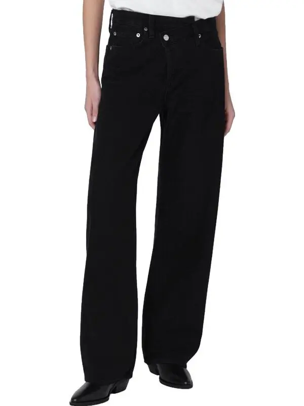 AGOLDE Arc Criss Cross Jeans - Black