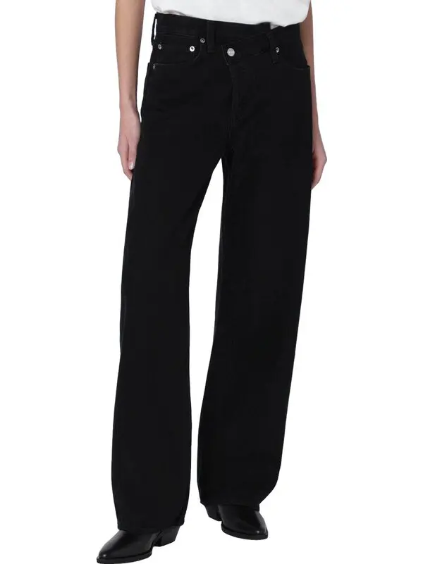 AGOLDE Arc Criss Cross Jeans - Black