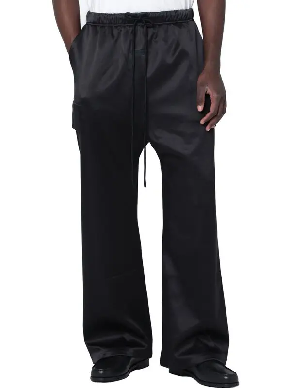 Fear Of God Satin Cargo Trousers - Black
