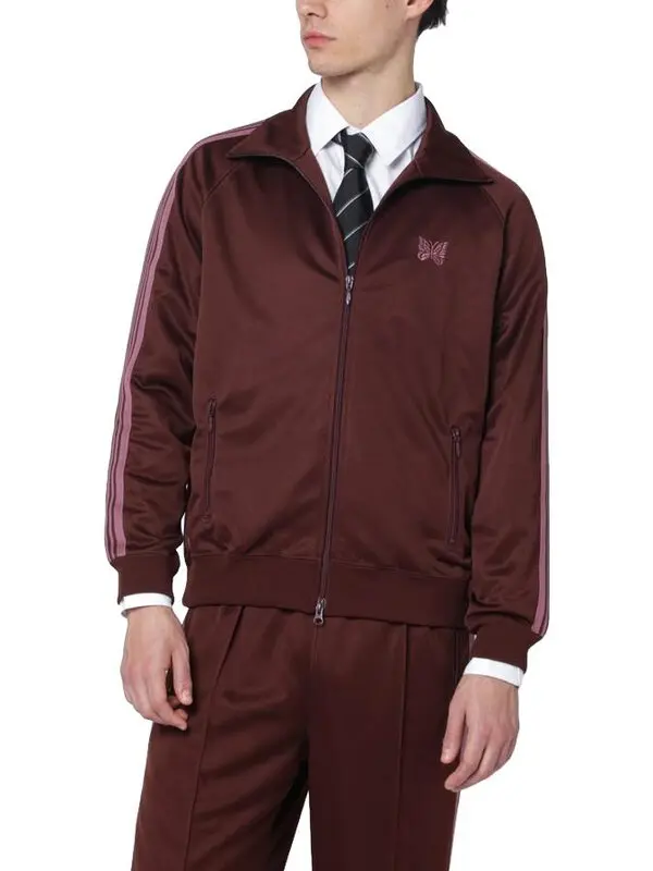 Needles Zip Track Jacket - Brown