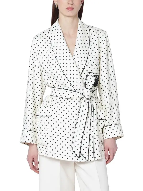 Valentino Garavani Plusdepois Print Jacket - Beige