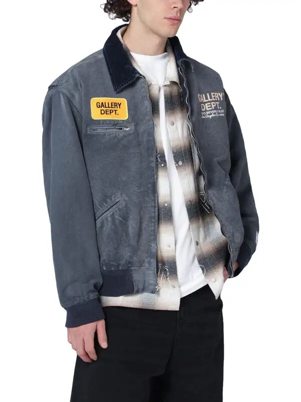 GALLERY DEPT. Cotton Zip Jacket - Blue