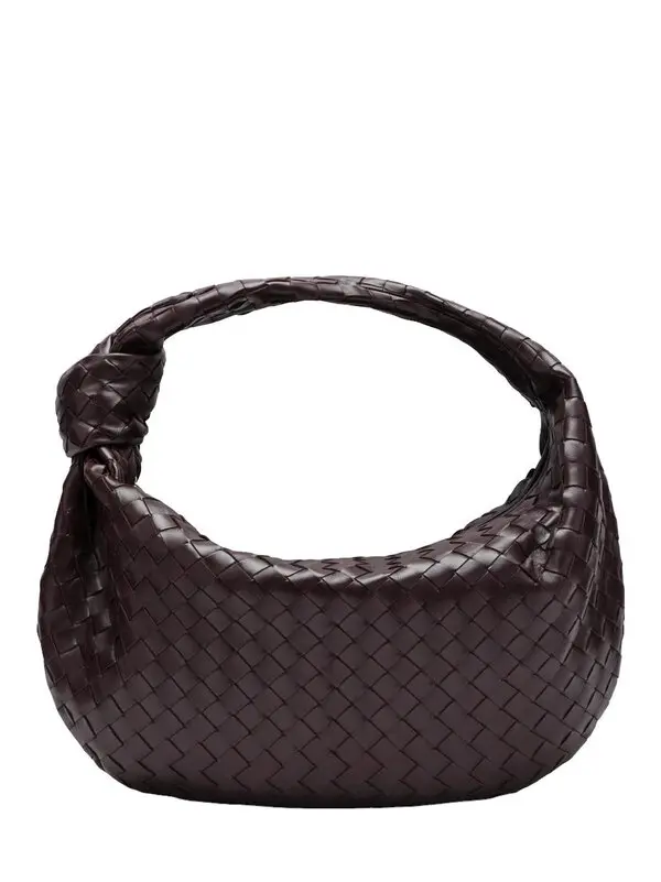 Bottega Veneta Jodie Classic Hobo Bag - Burgundy