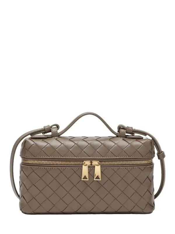 Bottega Veneta Vanity Case Bag - Brown