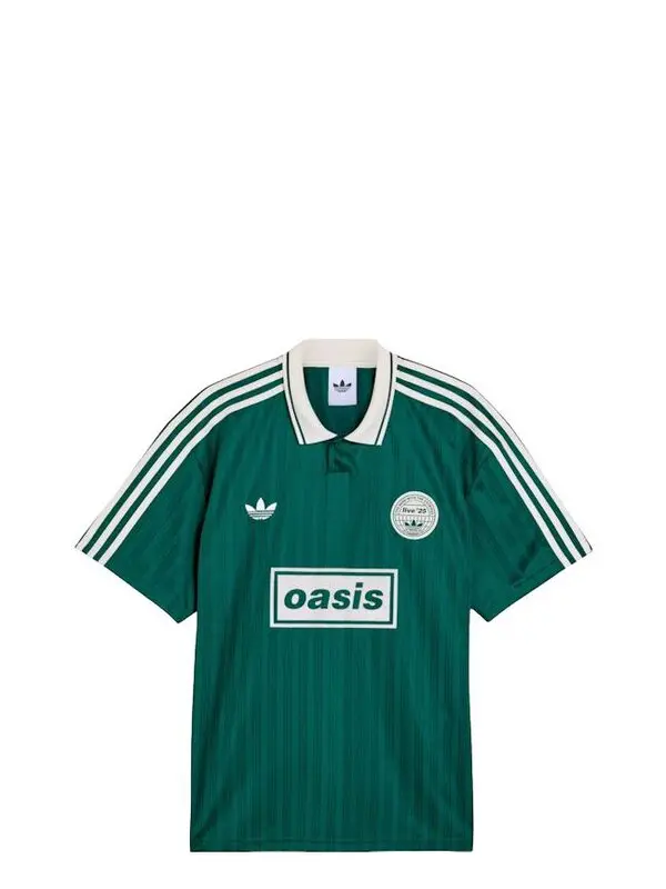 Adidas Jacquard Jersey - Collegiate Green/cream White