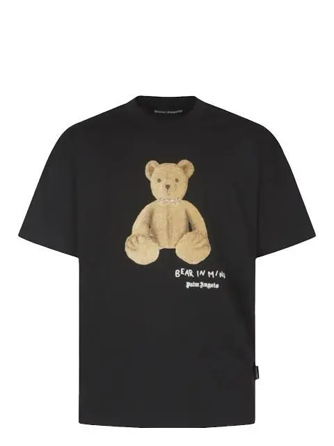 Palm Angels Bear In Mind T-shirt - Black