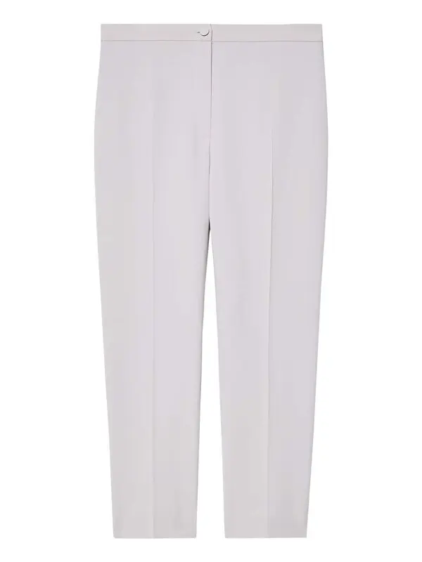 Marina Rinaldi Cady Straight Trousers - Purple