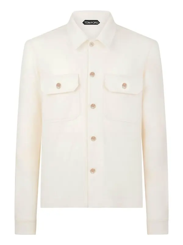 TOM FORD Cashmere Shirt - White