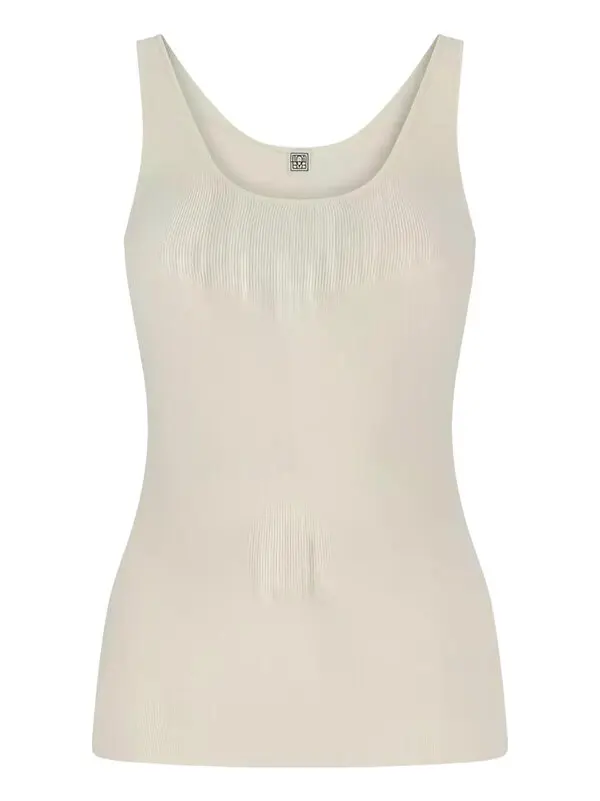 TOTEME Scoop-neck Tank Top - Neutrals