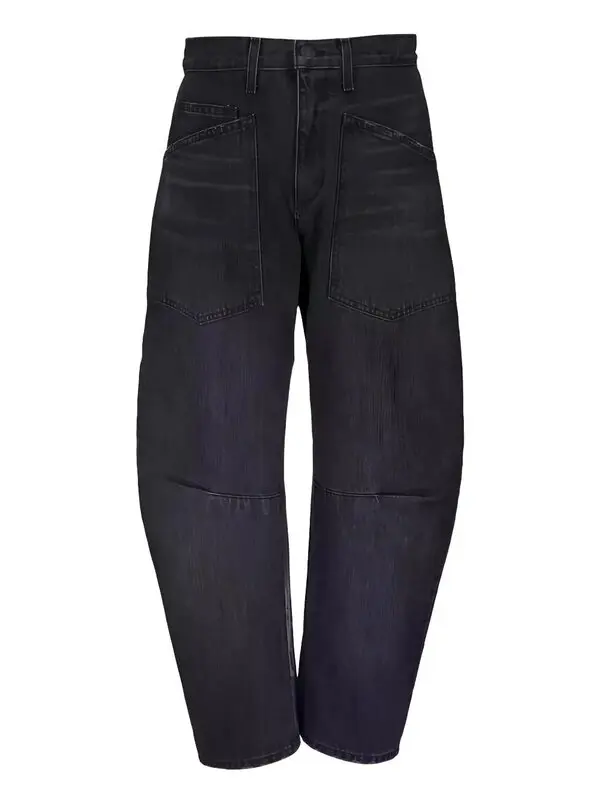 NILI LOTAN Front Pocket Jeans - Black