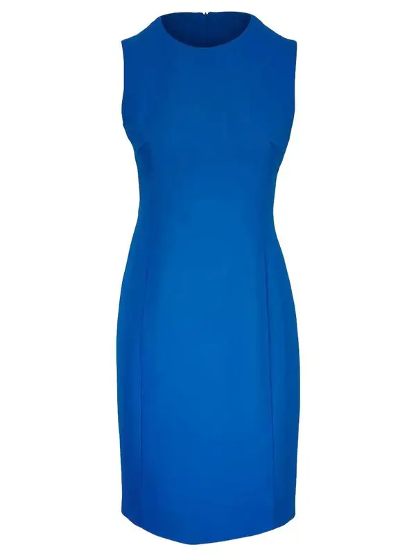 Akris Round-neck Midi Dress - Blue
