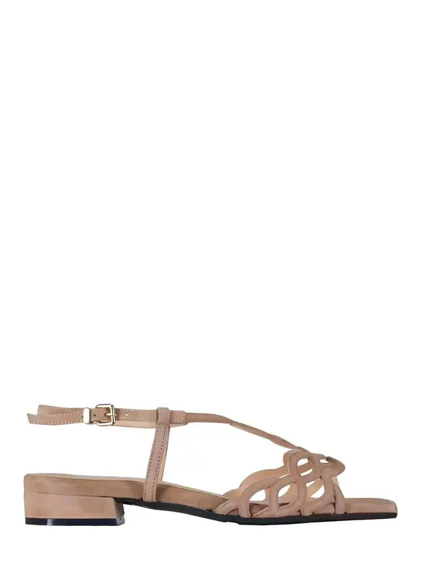 Ron White Brooke Cutout Sandals - Neutrals
